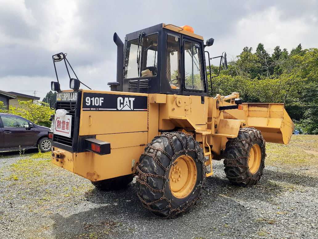 cat タイヤショベル 910F 買取実績 - トラック買取専門店【トラックファイブ】高額買取強化中